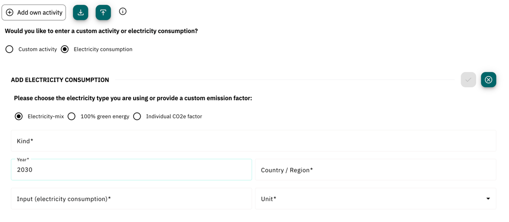 CCF: Electricity emission factors are now available in category 3.11 ...