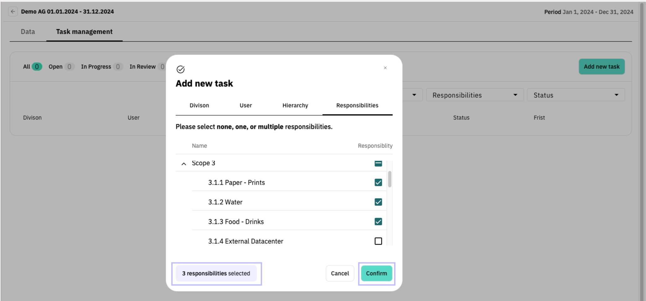 Task management