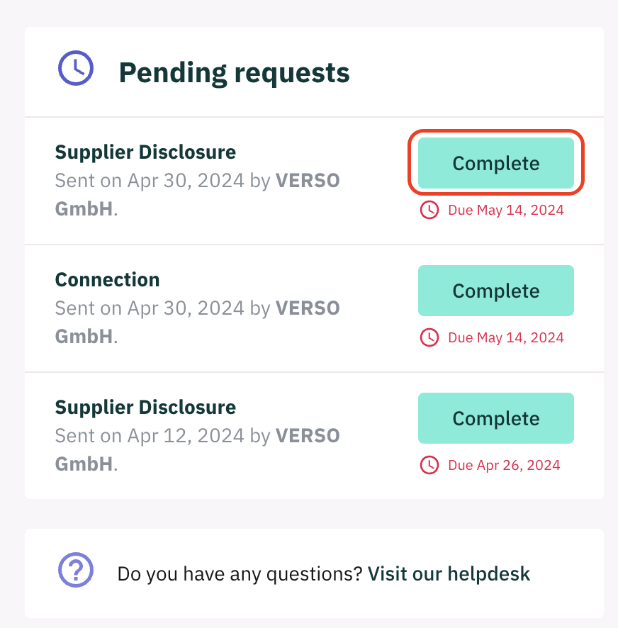 How do I send a connection request?